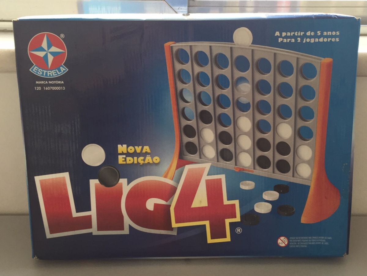 Jogo Educativo Lig 4 | Brinquedo Estrela Usado 53385328 | enjoei