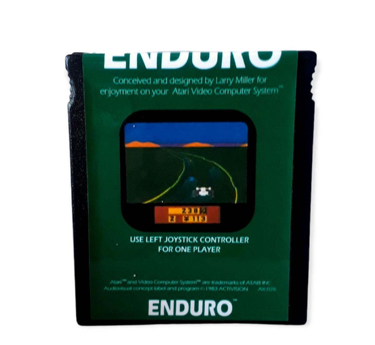 Jogo Enduro Atari Original 1983 - Envio Imediato | Jogo de Videogame ...