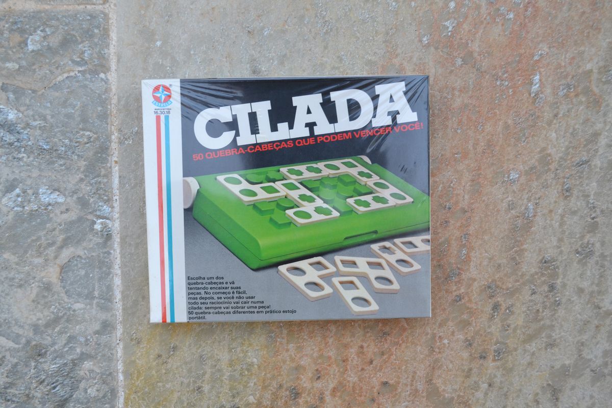 Jogo Estrela Cilada 1985 1ª Versão Embalagem Lacrada | Jogo de ...