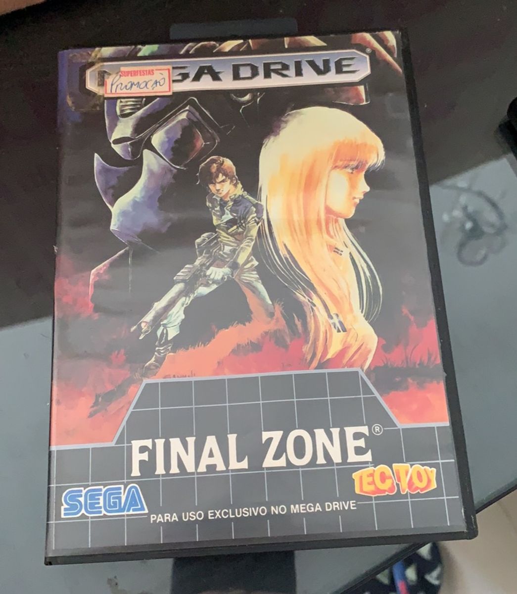 Jogo Final Zone Mega Drive Original com a Caixa | Jogo de Videogame Tec ...