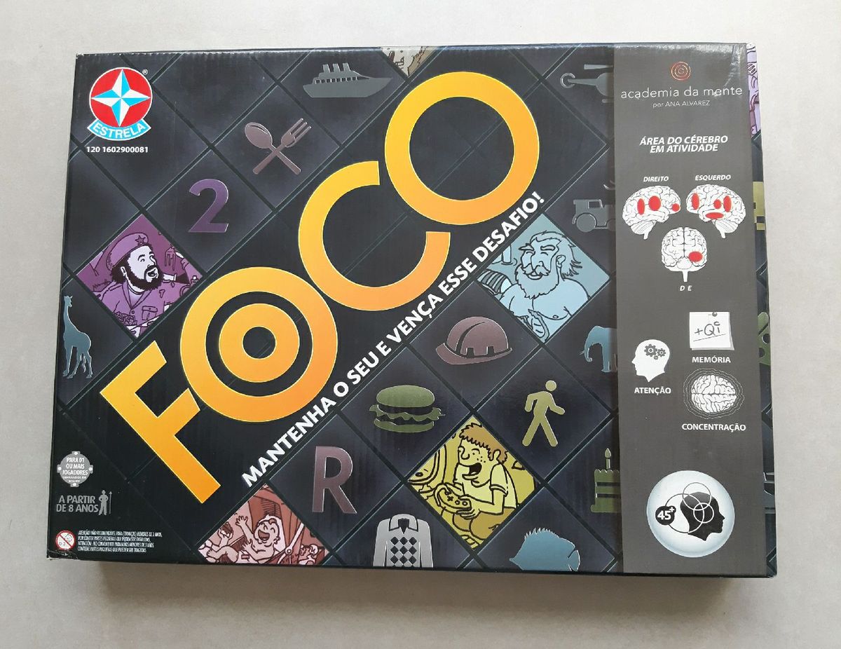 Jogo Foco da Academia da Mente - Estrela | Item Infantil Estrela Usado ...