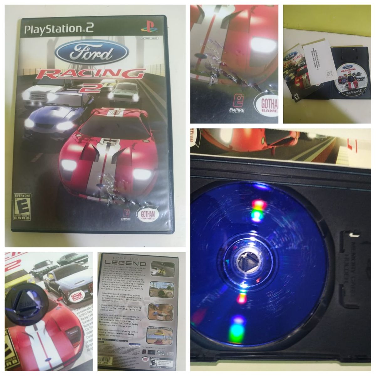 Jogo Ford Racing 2 Ps2 Original No Estado | Jogo de Videogame Sony ...