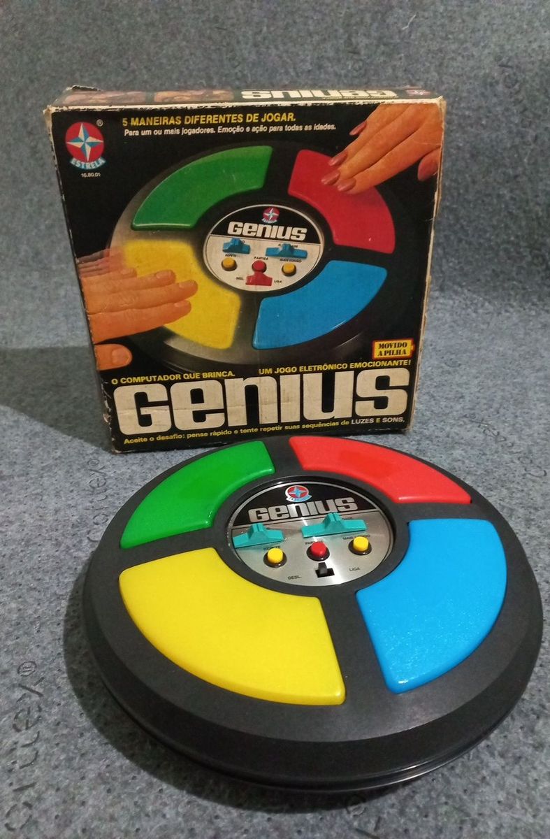 Jogo Genius da Estrela Antigo | Jogo de Computador Estrela Usado 84244934 | enjoei