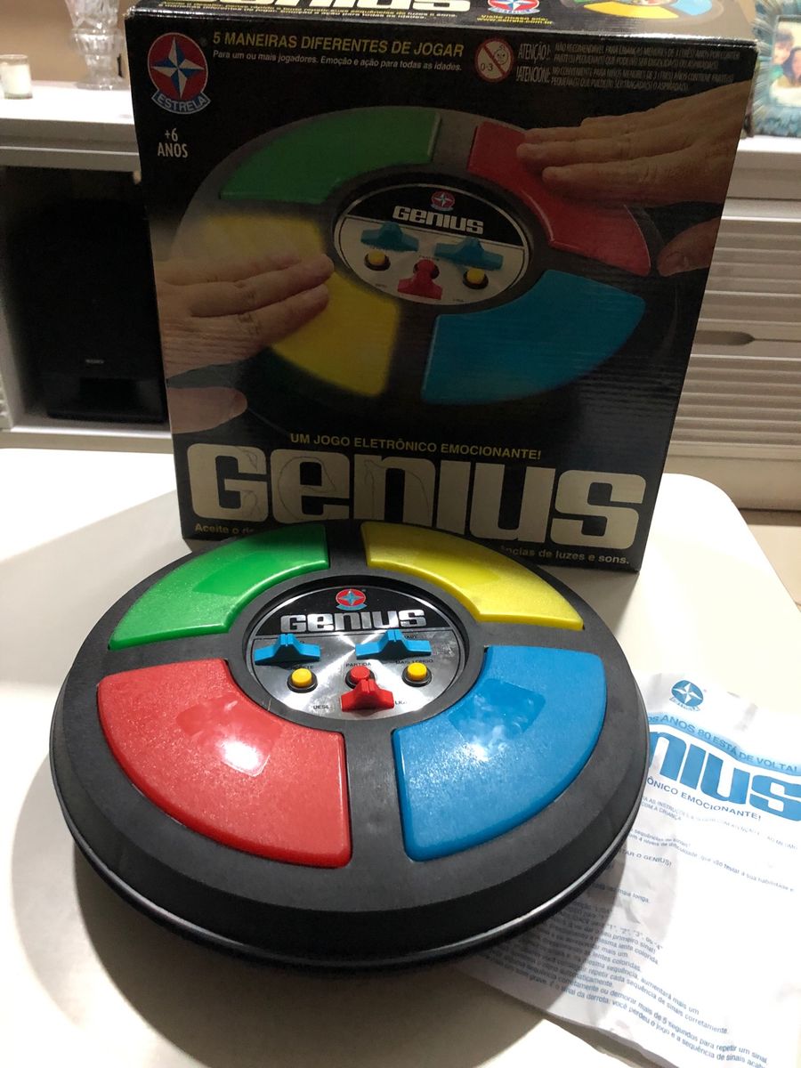 Jogo Genius Estrela | Brinquedo Estrela Usado 86583770 | enjoei