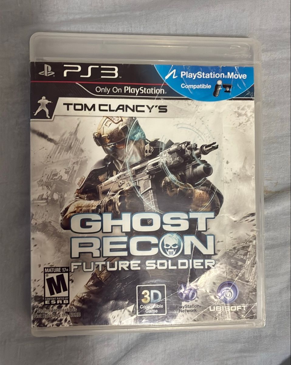 Jogo Ghost Recon Future Soldier Ps3 | Jogo de Videogame Ubisoft Usado ...