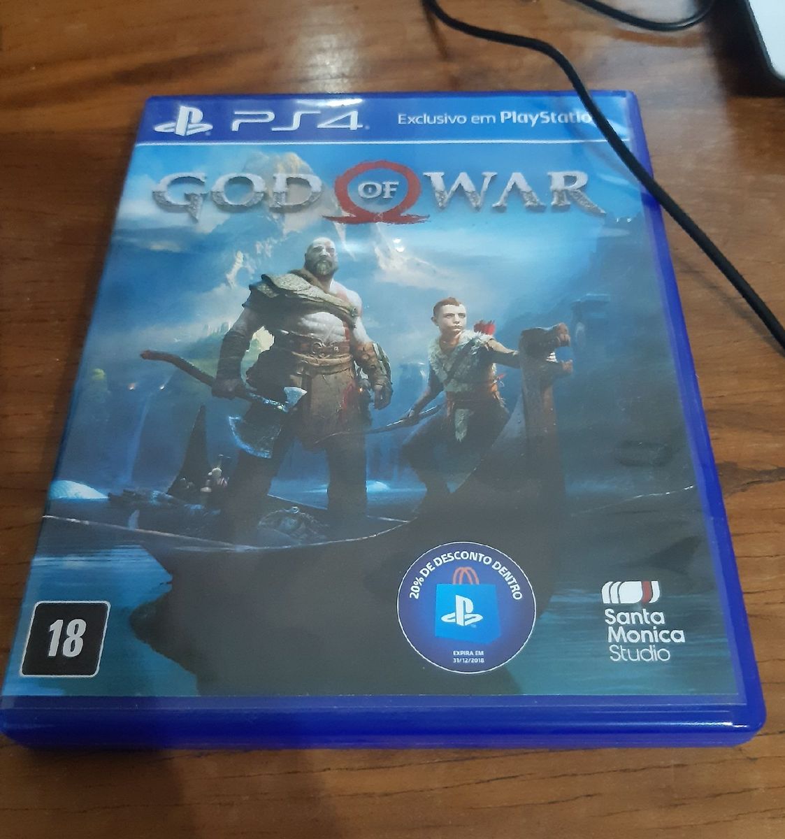 Jogo God Of War 2018-ps4 | Produto Masculino Sony Usado 78934106 | enjoei
