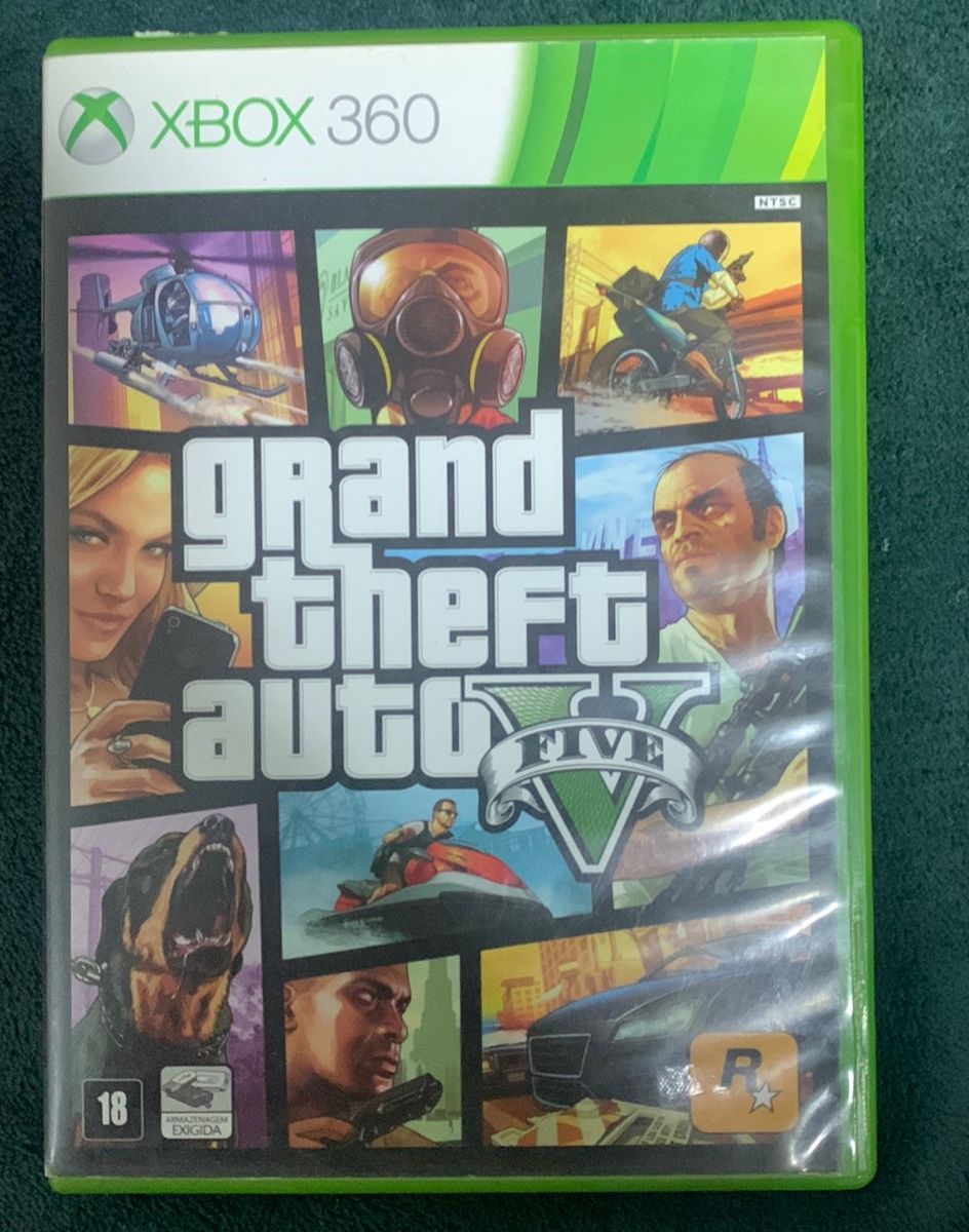 Jogo Grand Theft Auto V (gta 5) Original para Xbox 360 | Produto ...