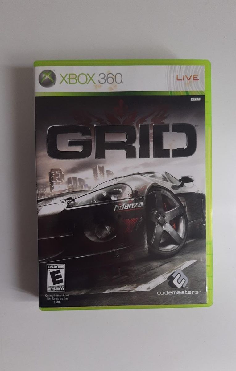 Jogo Grid Xbox 360 | Jogo de Computador Codemasters Usado 58336823 | enjoei