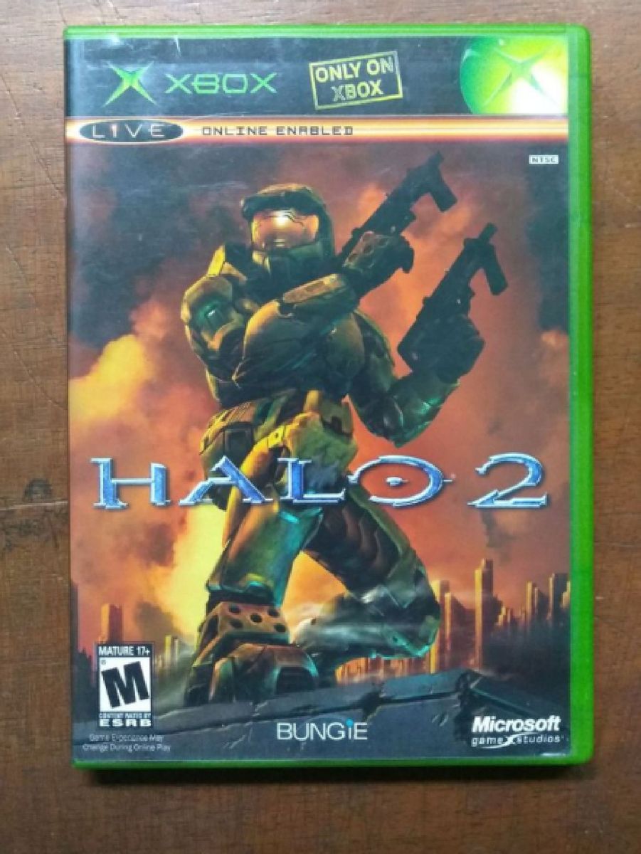 Jogos Halo 1 e Halo 2 Original para Xbox Clássico | Jogo de Videogame ...