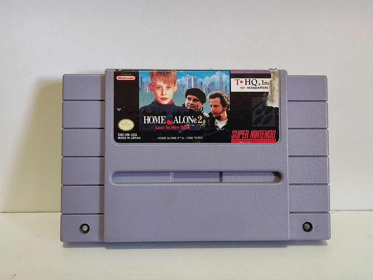 Jogo Home Alone Snes Super Nintendo Original | Jogo de Videogame ...