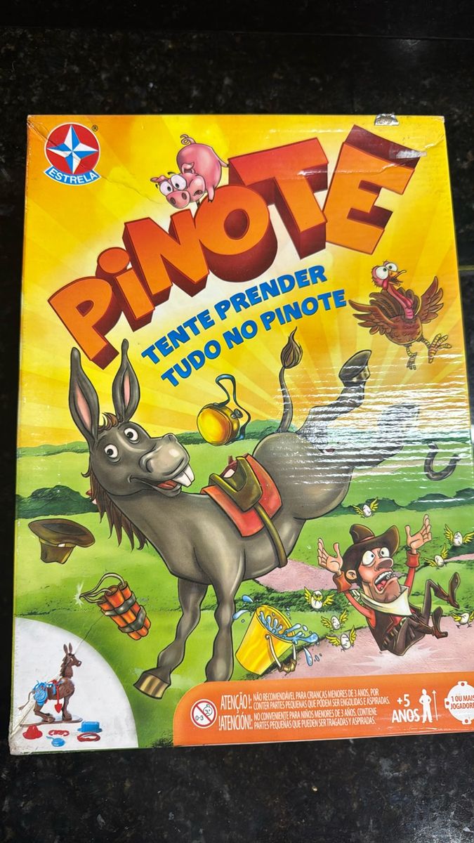 Jogo Infantil Pinote | Brinquedo para Bebês Estrela Usado 113693781 ...