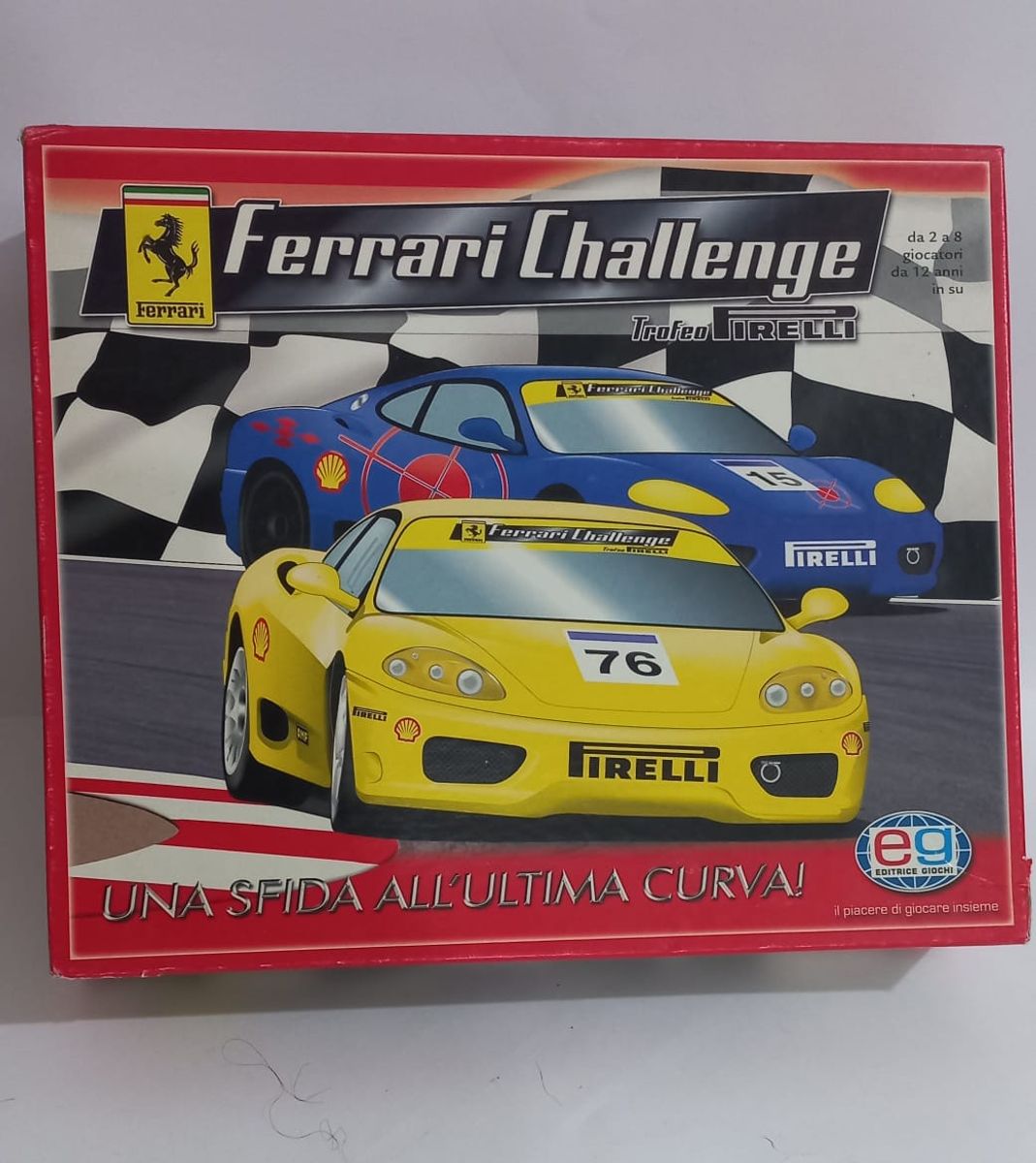Jogo Italiano Ferrari Challenge Monta Pistas Original Importado ...