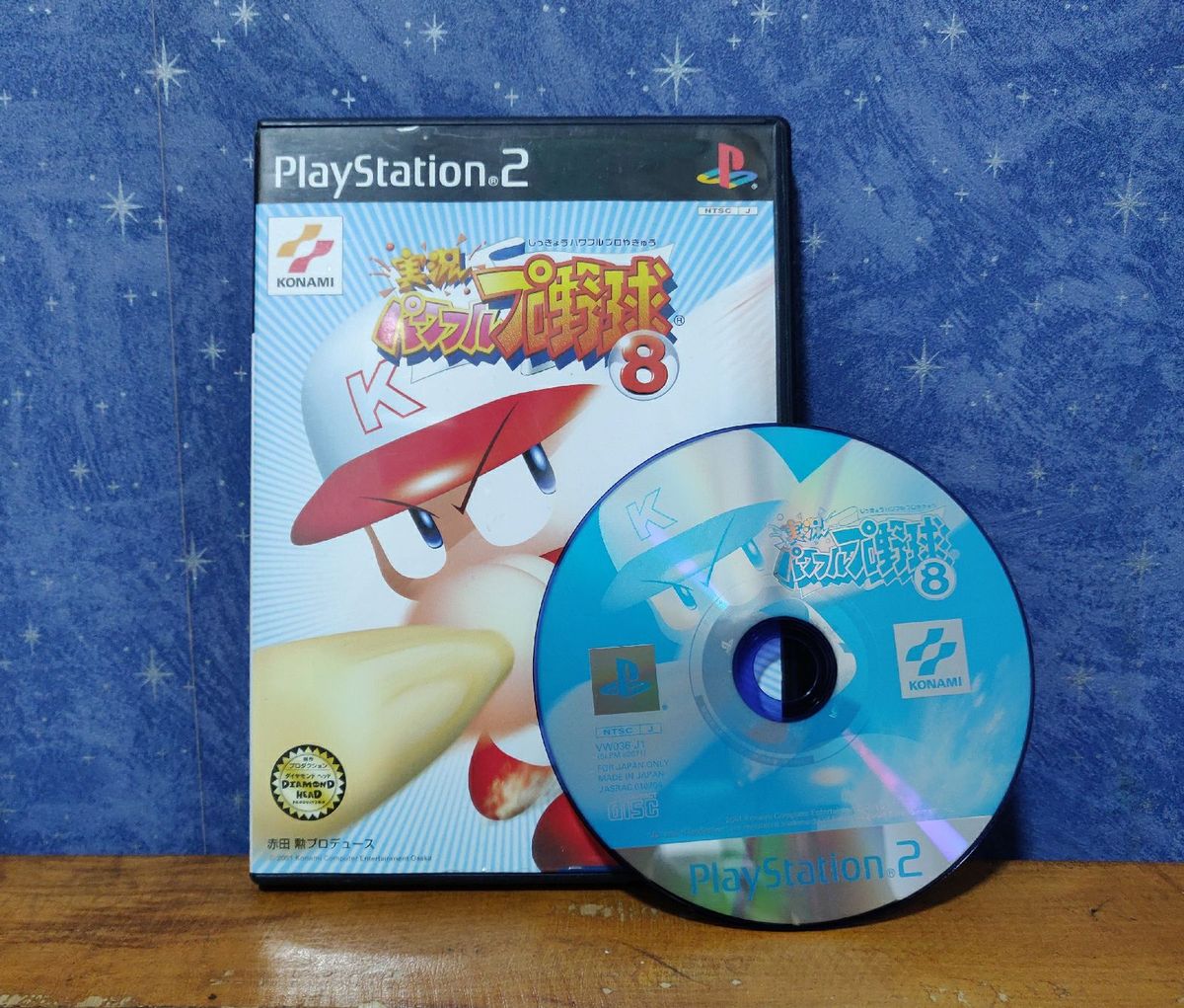 Jogo - Jikkyou Powerful Pro Yakyuu 8 - Playstation 2 Ps2 | Jogo de ...