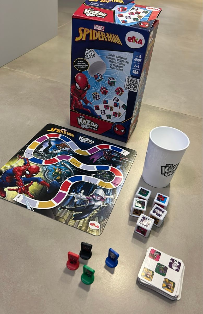 Jogo Kazaa Júnior Spider-man | Brinquedo para Bebês Elka Usado ...