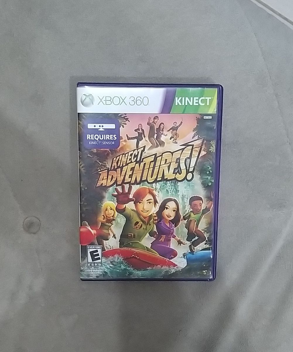 Jogo Kinect Adventures com Todos Os Encartes, Testado 100% | Jogo de ...