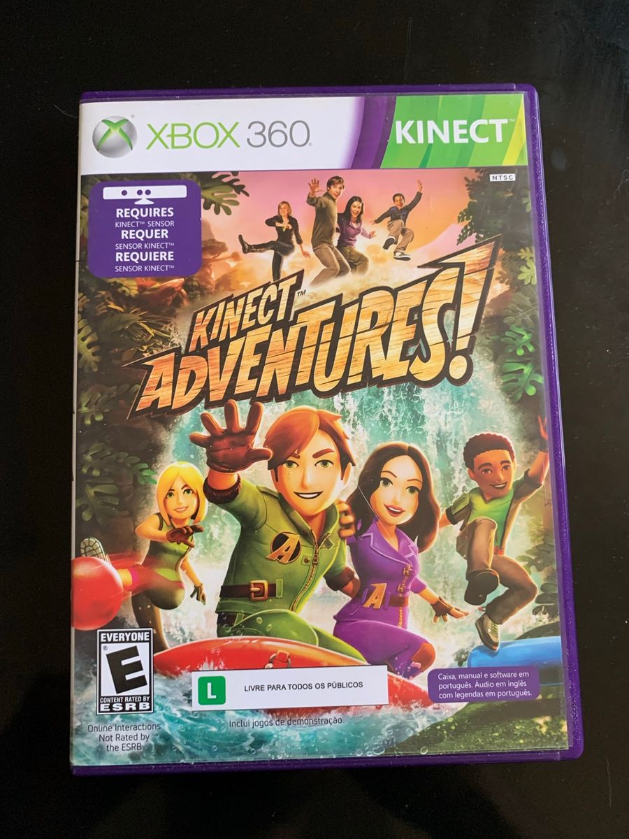Jogo Kinects Adventures Xbox 360 | Jogo de Videogame Xbox 360 Usado ...