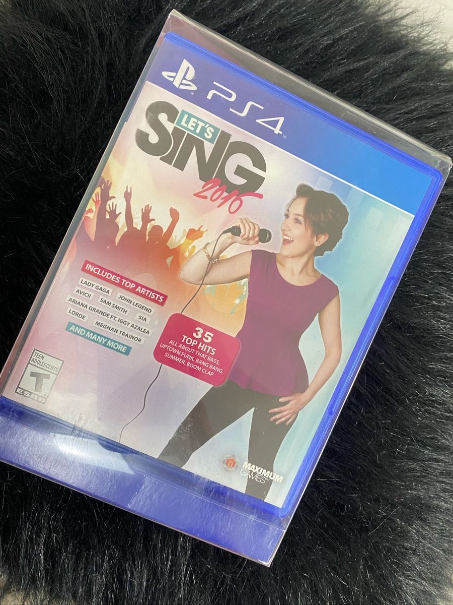 Jogo Lets Sing para Ps4 | Jogo de Videogame Ps4 Usado 66687523 | enjoei