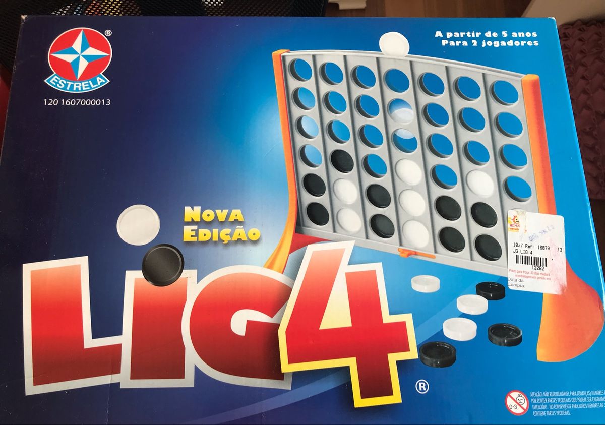 Jogo Lig 4 | Brinquedo Estrela Usado 34256491 | enjoei
