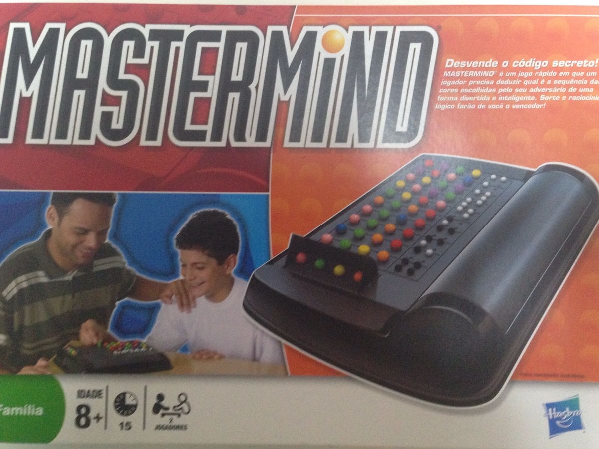 Jogo Mastermind | Jogo de Tabuleiro Hasbro Usado 38973378 | enjoei