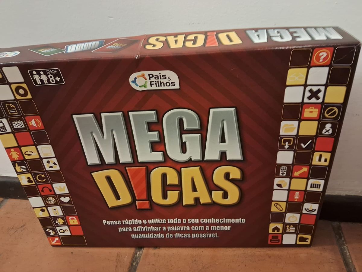 Jogo Mega Dicas | Brinquedo para Bebês Pais E Filhos Usado 106887588 | enjoei