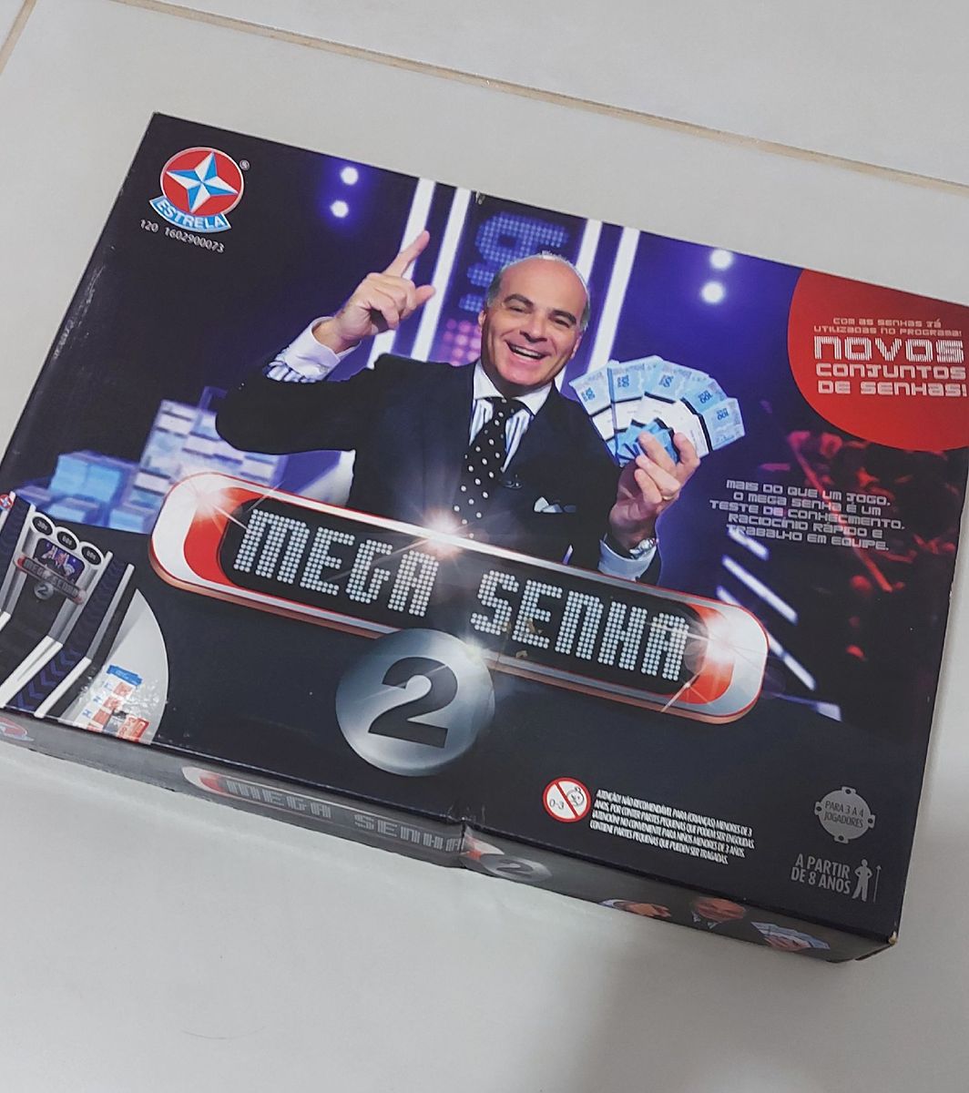 Jogo Mega Senha 2, Completo | Brinquedo Estrela Usado 72532549 | enjoei