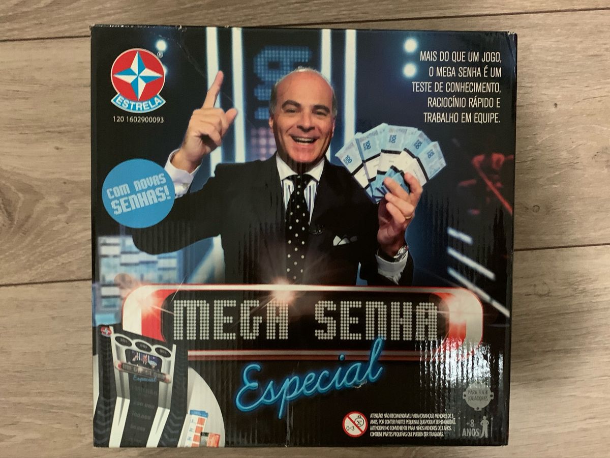 Jogo Mega Senha Especial | Jogo de Tabuleiro Estrela Usado 67484645 ...