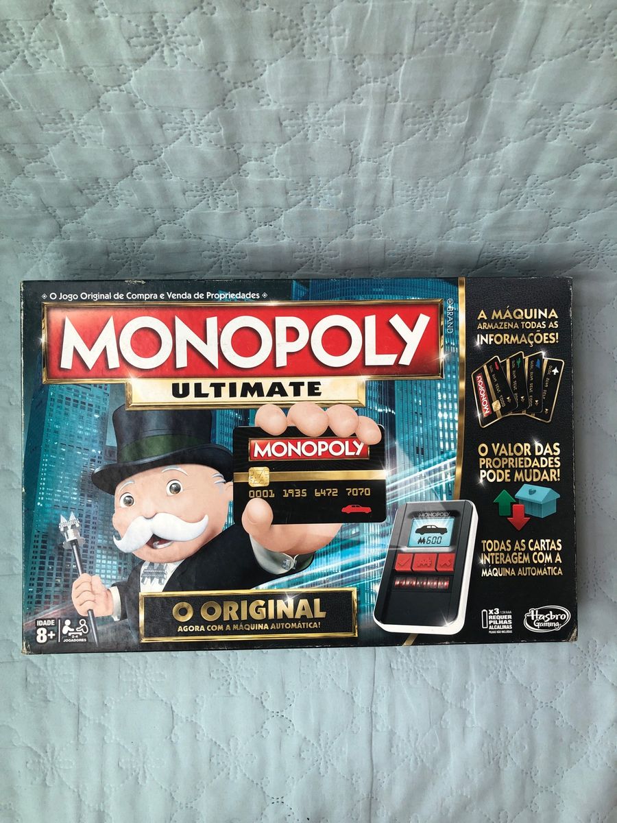 Jogo Monopoly Ultimate Hasbro Completo Antigo e Raro | Jogo de ...