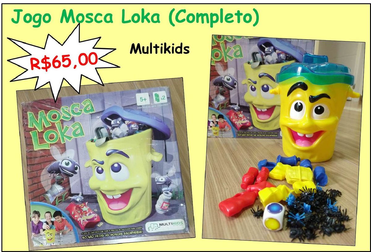 Jogo Mosca Loka | Brinquedo Multikids Usado 63141813 | enjoei