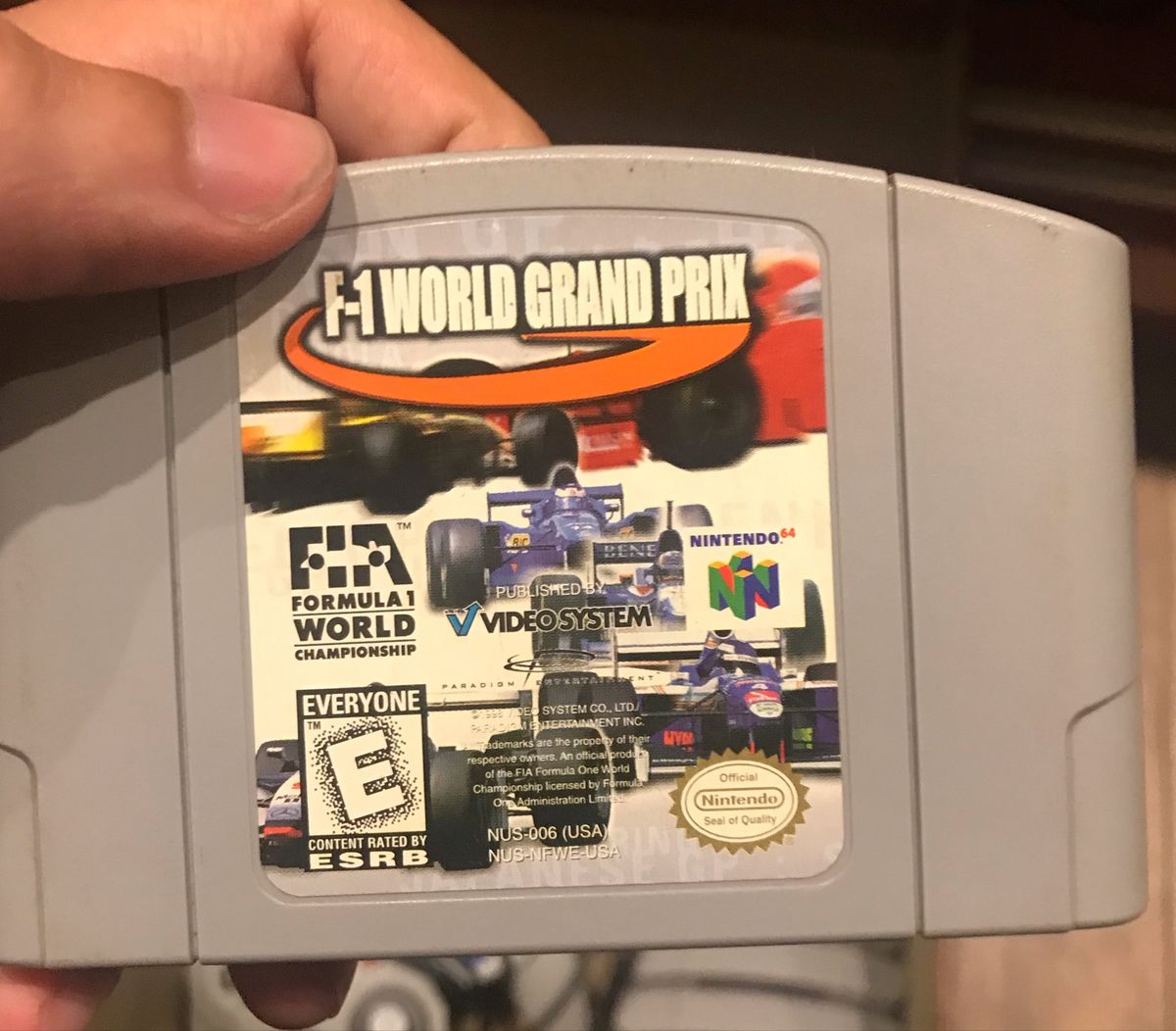 Jogo Nintendo 64 Fórmula One Grand Prix | Jogo de Videogame Nintendo ...