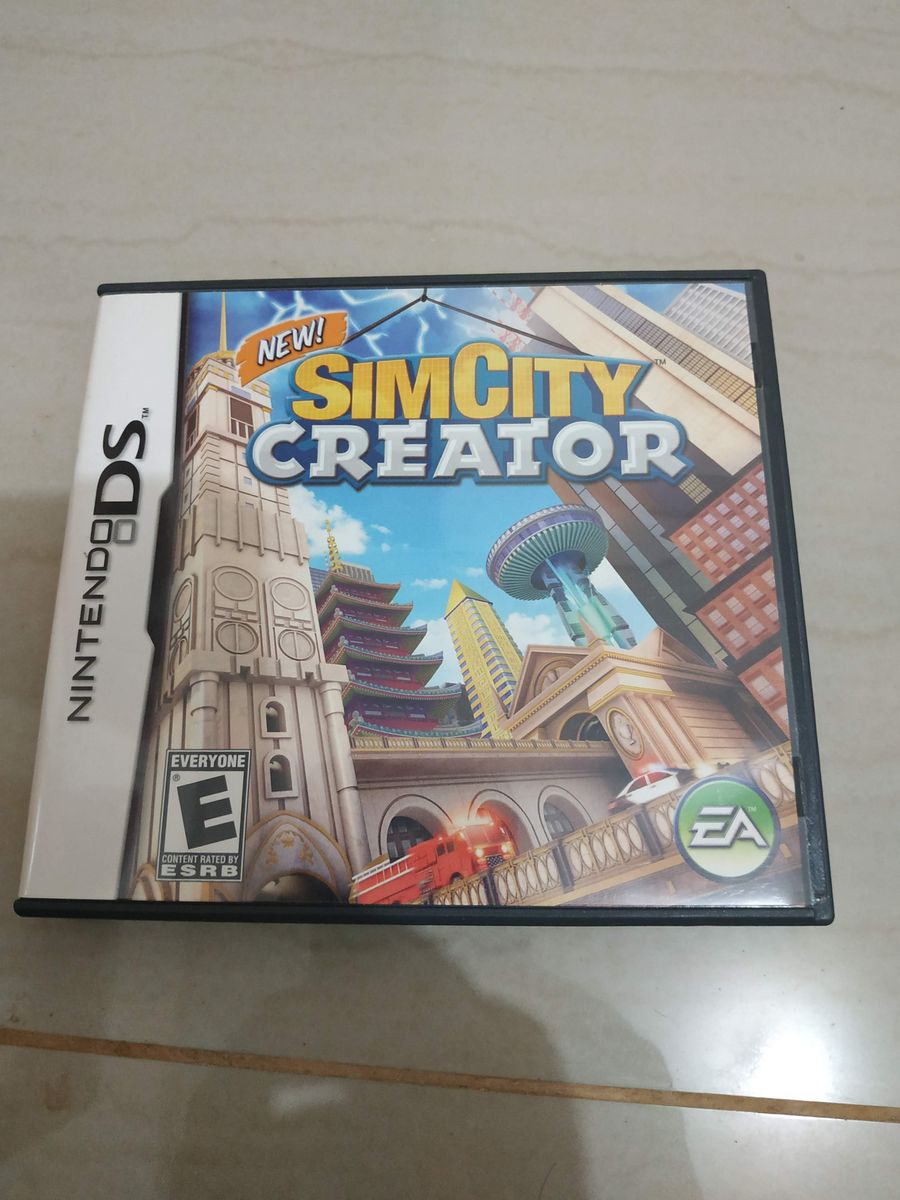 Jogo Nintendo Ds Simcity Creator | Jogo de Computador Nintendo Usado ...
