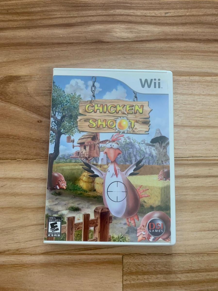 Jogo Nintendo Wii Chicken Shoot | Jogo de Videogame Nintendo Usado ...