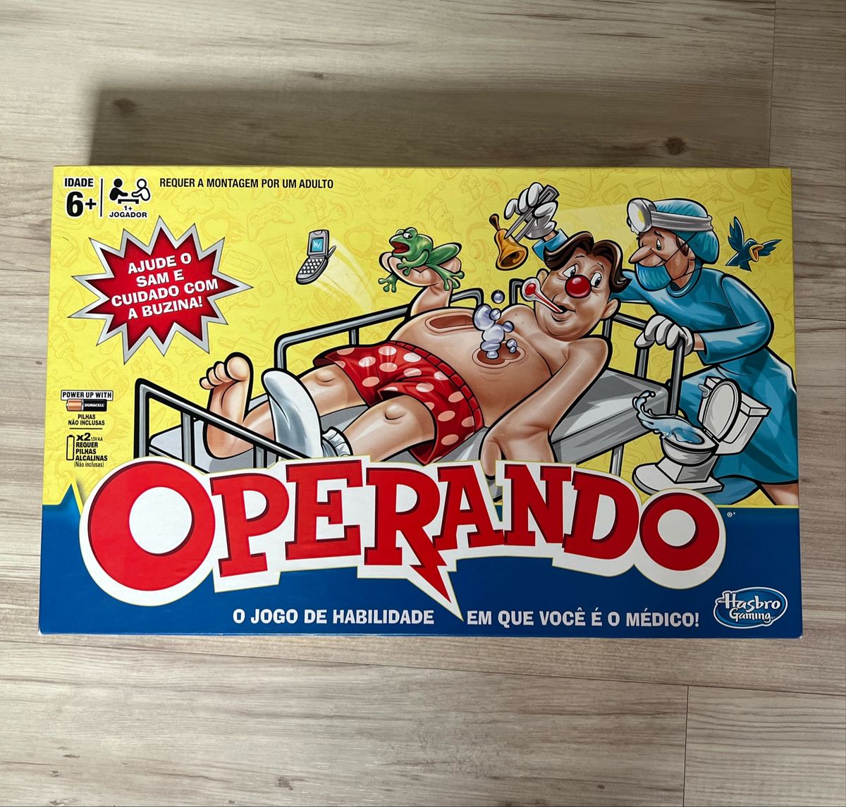Jogo Operando Hasbro | Brinquedo Hasbro Usado 80550751 | enjoei
