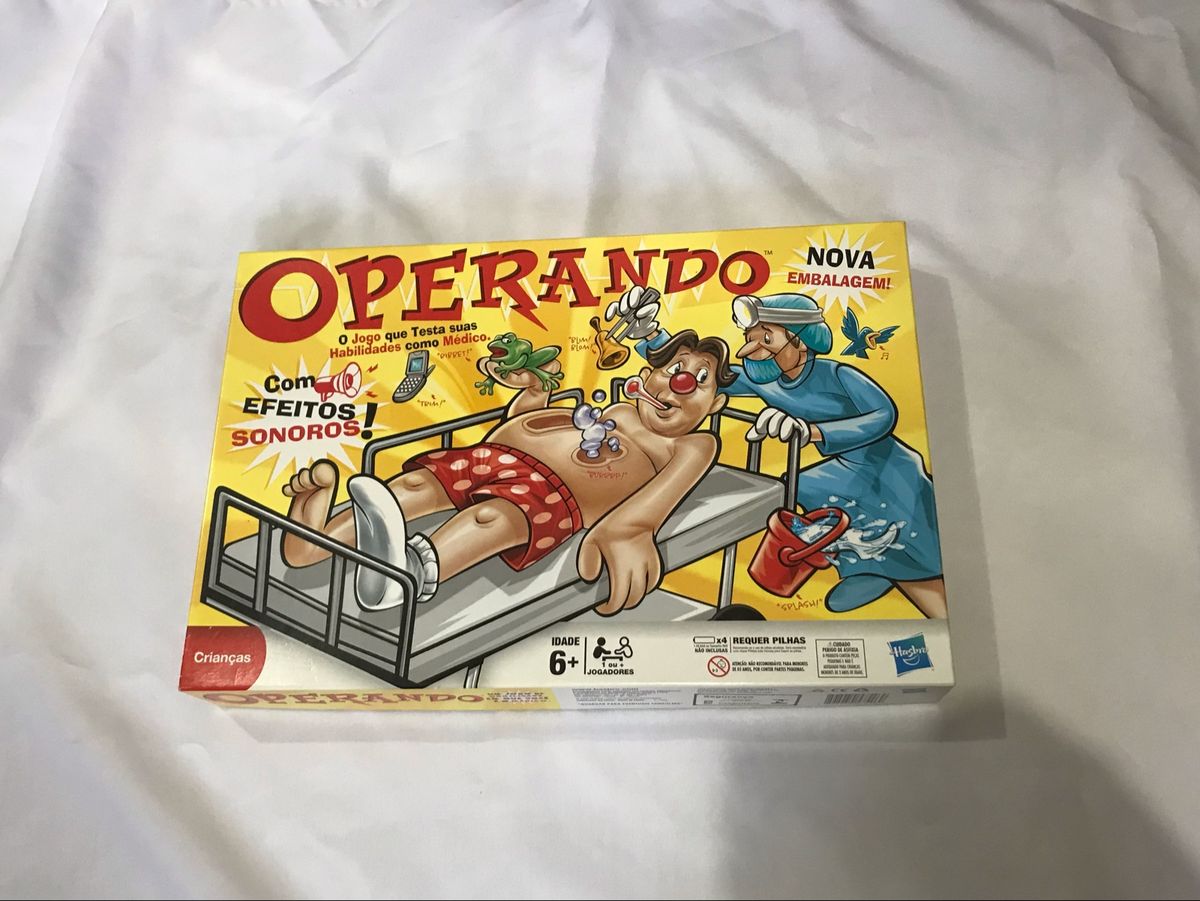 Jogo Operando Hasbro | Jogo de Tabuleiro Hasbro Usado 66890941 | enjoei