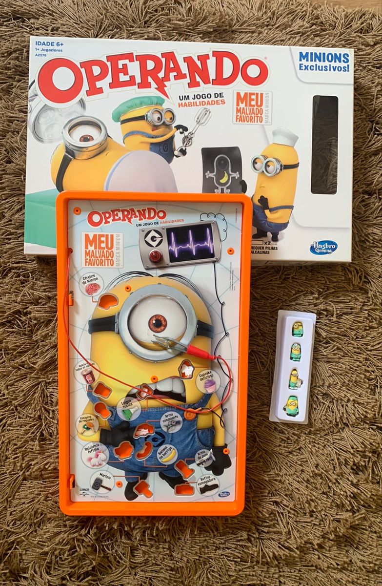 Jogo Operando Minions | Brinquedo Meu Malvado Favorito Usado 82289578 ...