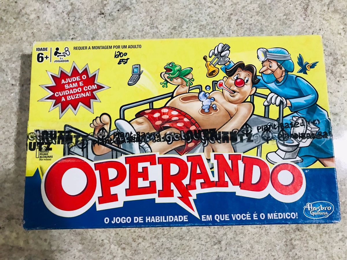 Jogo Operando | Jogo de Tabuleiro Hasbro Usado 64698390 | enjoei