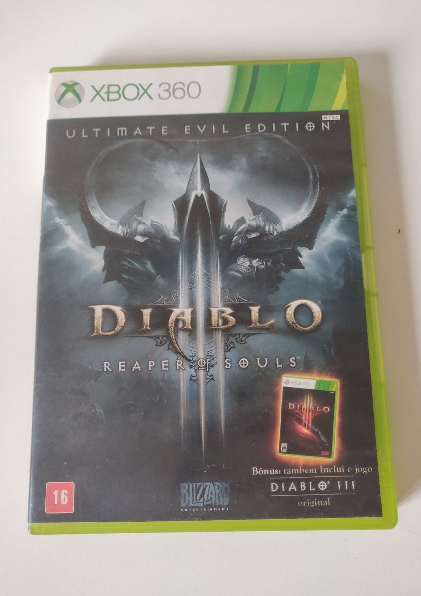 Jogo Original Diablo Xbox 360 | Jogo de Videogame Xbox 360 Usado ...