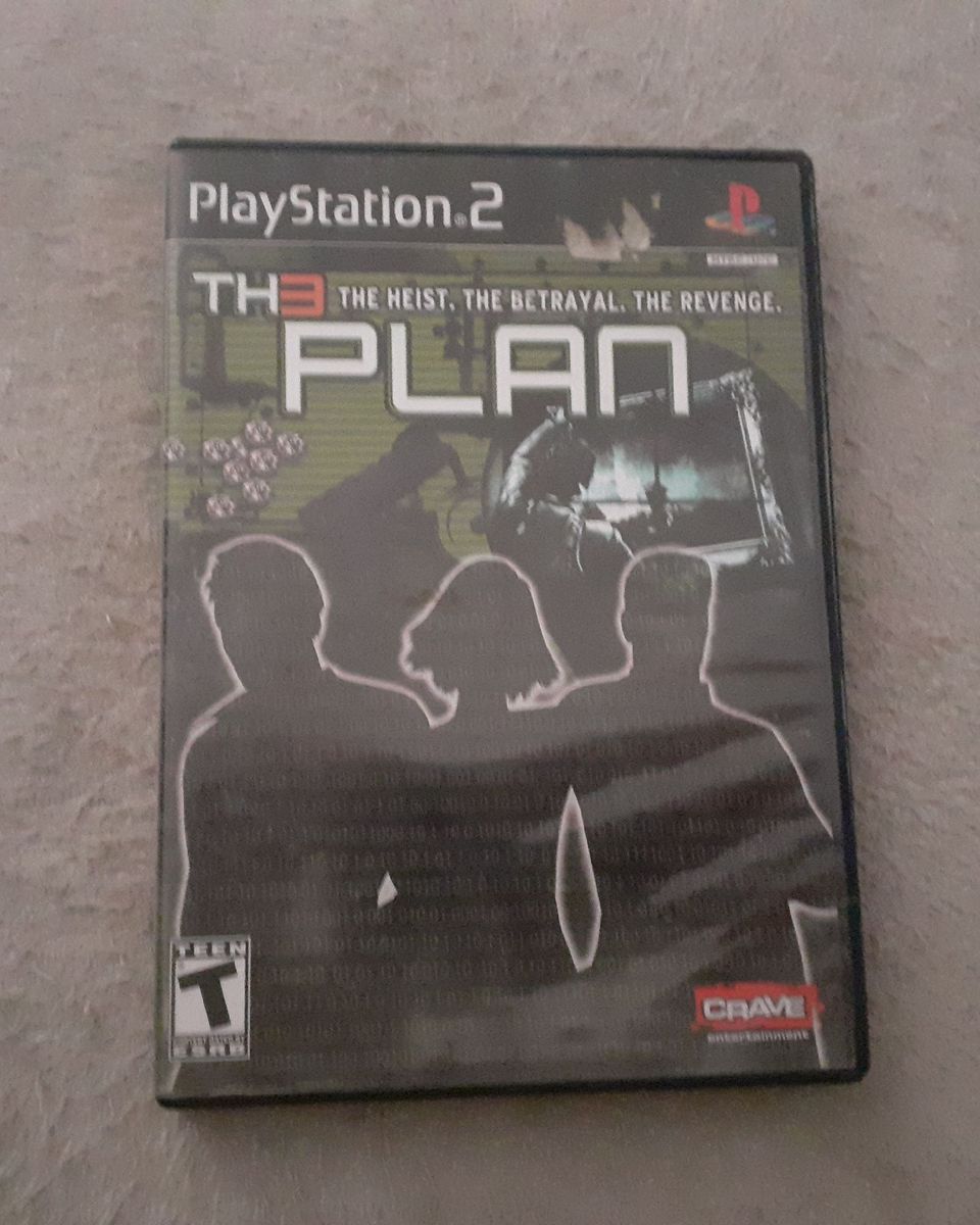 Jogo Original Dvd Ps2 The Plan | Jogo de Videogame Ps2 Dvd Usado ...