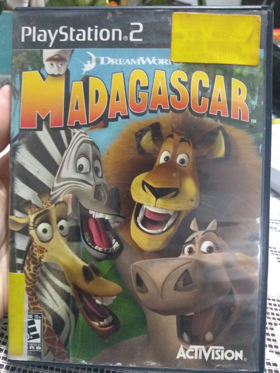 Jogo Original Madagascar Playstation 2 + Memory Card 8mb | Jogo de ...