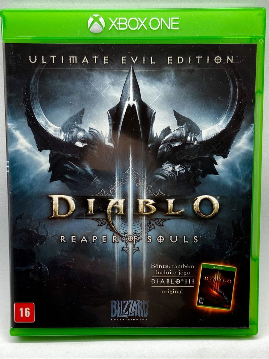 Jogo Original Mídia Física - Diablo Iii 3 Ultimate Evil Edition Reaper ...