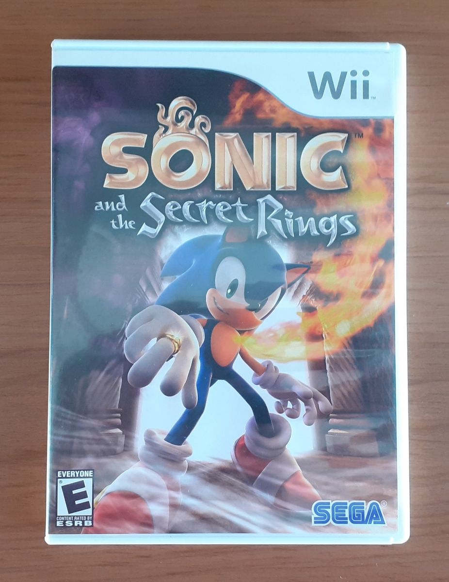 Jogo Original Nintendo Wii - Sonic And The Secret Rings | Jogo de Videogame Sega Usado 118987748 ...