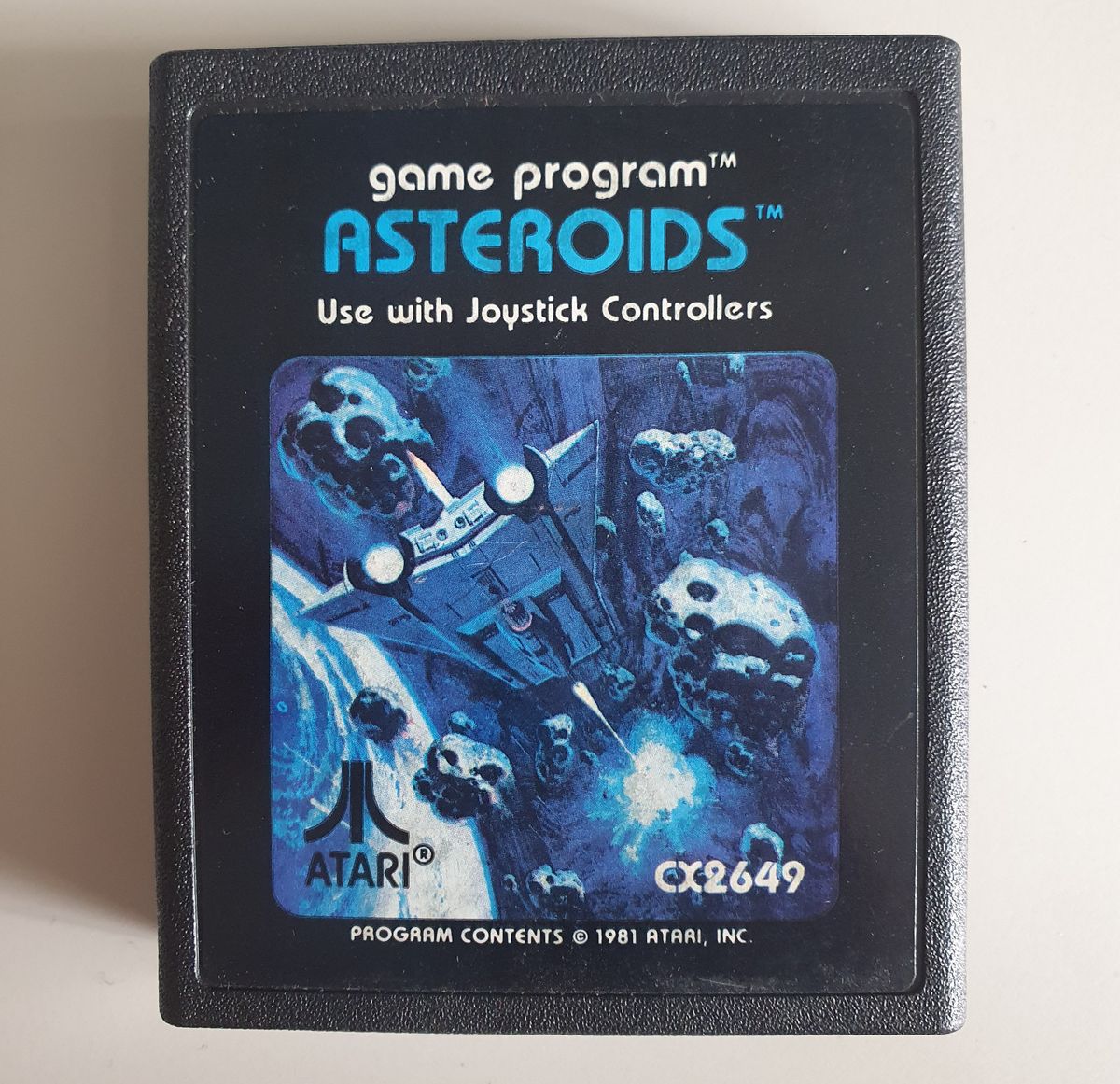 Jogo Original para Atari - Asteroids | Jogo de Videogame Atari Usado ...