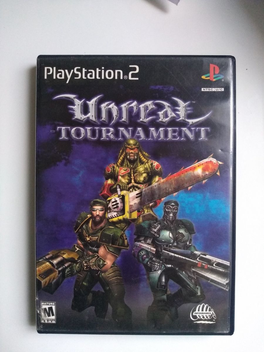 Jogo Original Ps2 Unreal Tournament | Jogo de Videogame Ps2 Usado ...