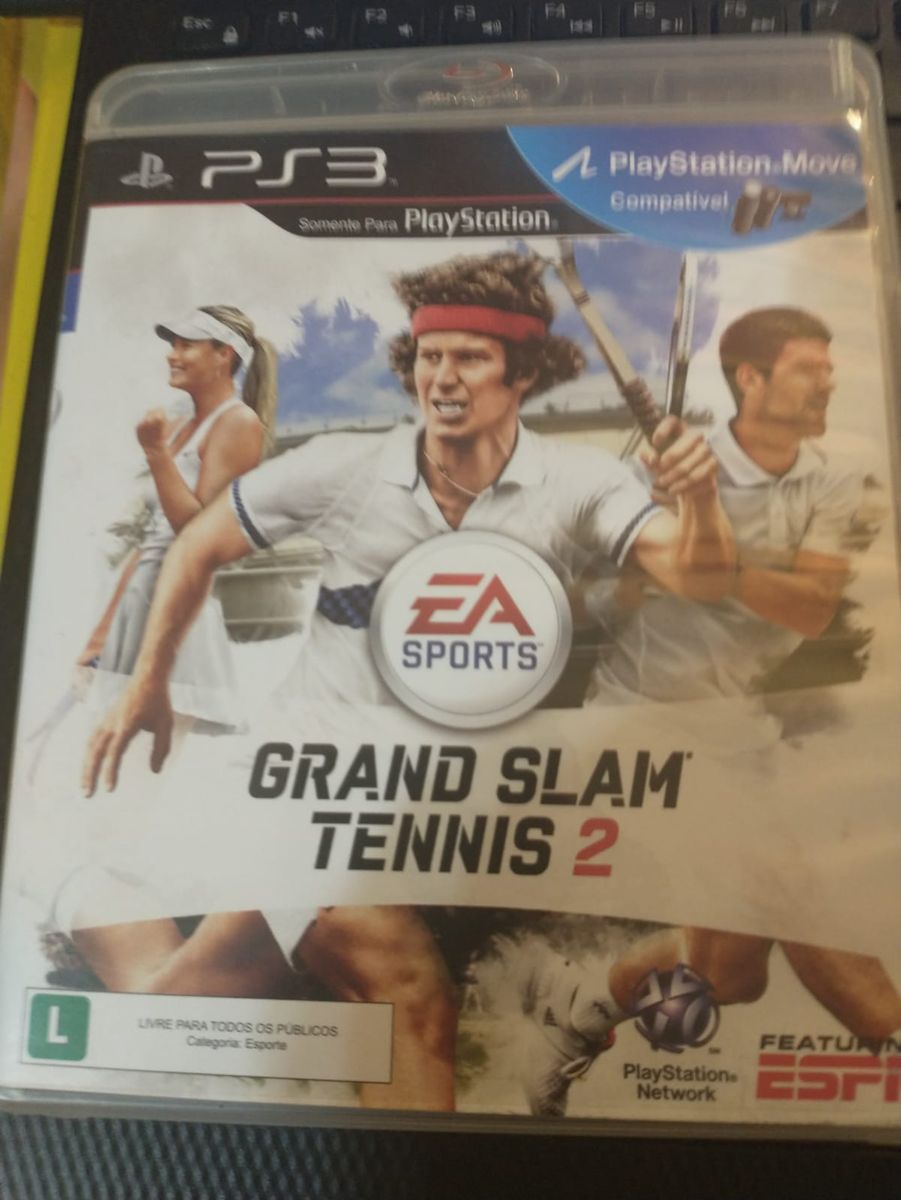 Jogo Original Ps3 Grand Slam Tennis 2 | Jogo de Videogame Ps3 Usado ...