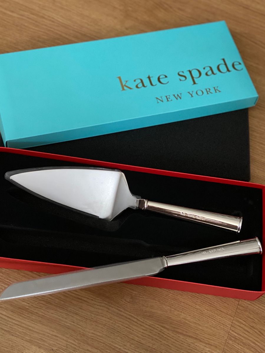 Jogo para Cortar Bolo | Móvel de Cozinha Kate Spade Usado 40988980 | enjoei