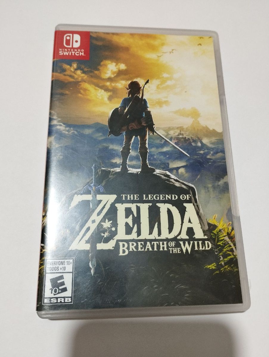 Jogo para Nintendo Switch Legend Of Zelda Breath Of The Wild | Jogo de Videogame Nintendo Nunca ...
