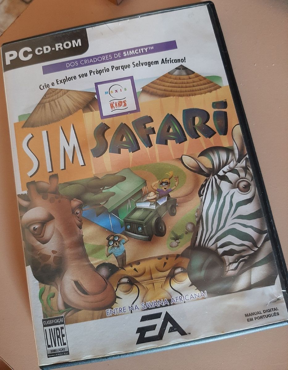 Jogo para Pc Sim Safari | Jogo de Computador Usado 45786086 | enjoei