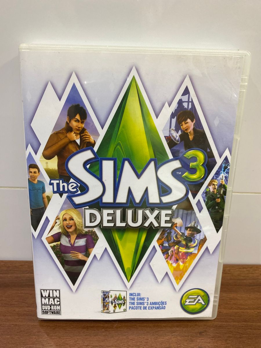 Jogo Pc Dvd - The Sims 3 Deluxe (base) + Pacote Expansão Ambições ...