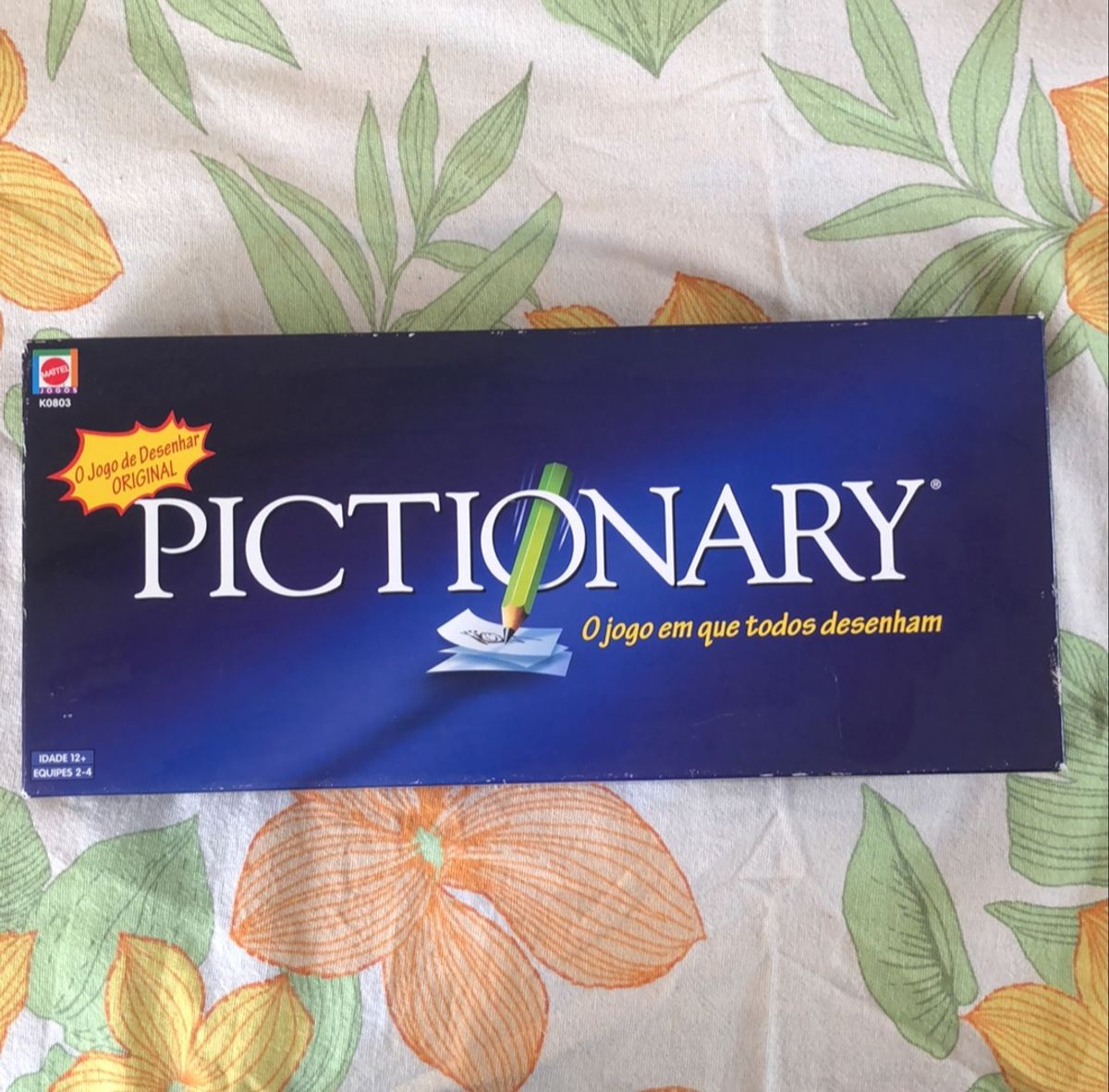 Jogo Pictionary - Mattel | Jogo de Tabuleiro Mattel Usado 74814176 | enjoei