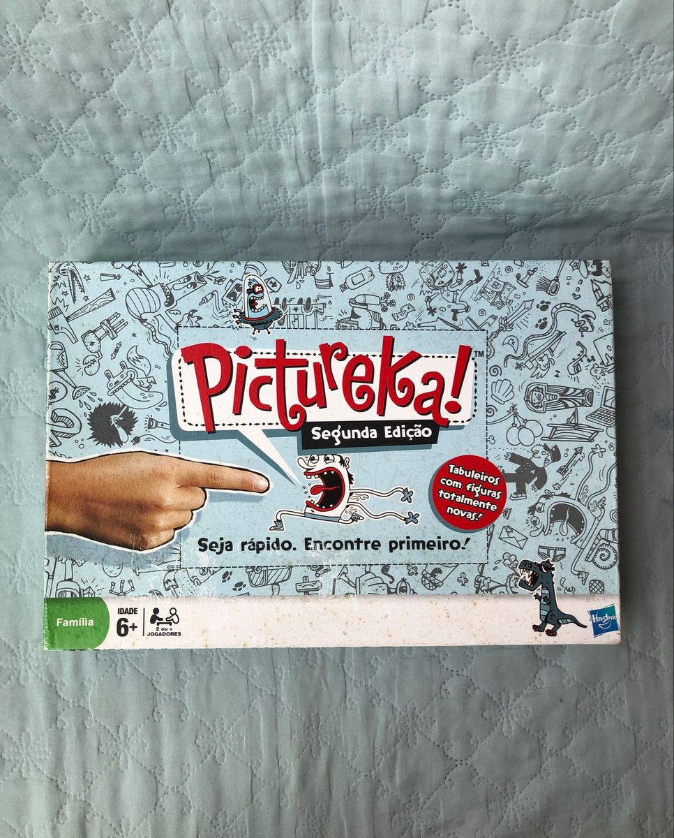 Jogo Pictureka Segunda Edição Hasbro Completo | Jogo de Tabuleiro ...
