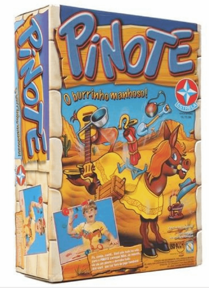 Jogo Pinote O Burrinho Manhoso - Estrela | Brinquedo Estrela Usado ...